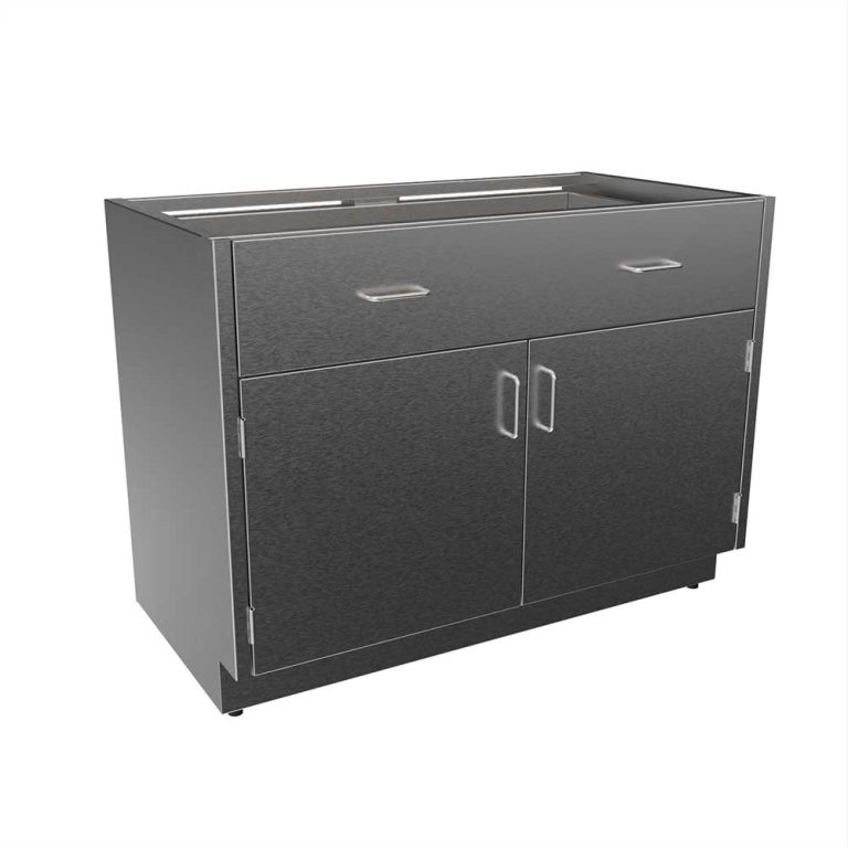 SBC3242-B Stainless Steel ADA Height Base Cabinet w/1 Drawer, 2 Door ...