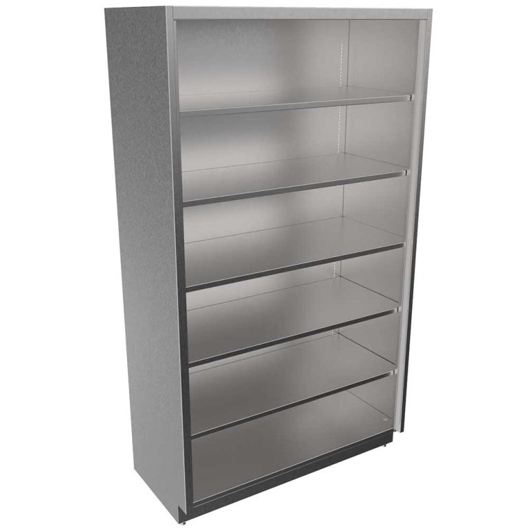 SFC8448-OF Stainless Steel Open Face Tall Cabinet - Inter Dyne Systems
