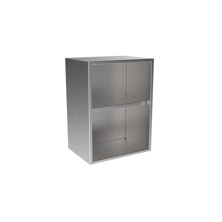 SWC2418-OF Stainless Steel Open Face Wall Cabinet - Inter Dyne Systems