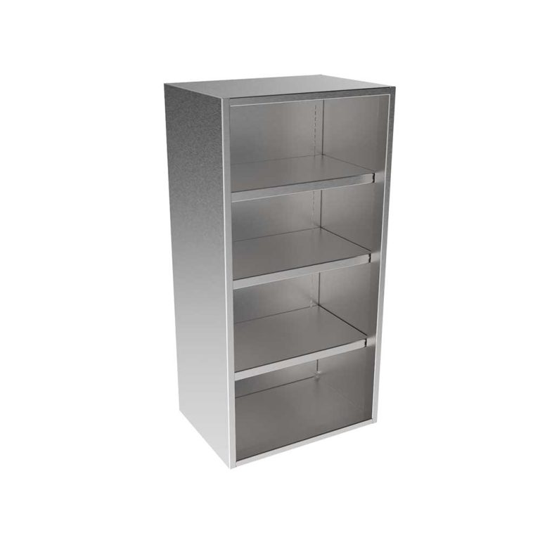 SWC3618-OF Stainless Steel Open Face Wall Cabinet - Inter Dyne Systems