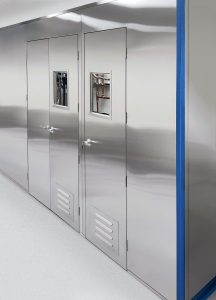 Mod-Wall Stainless Steel Modular Walls - Inter Dyne Systems